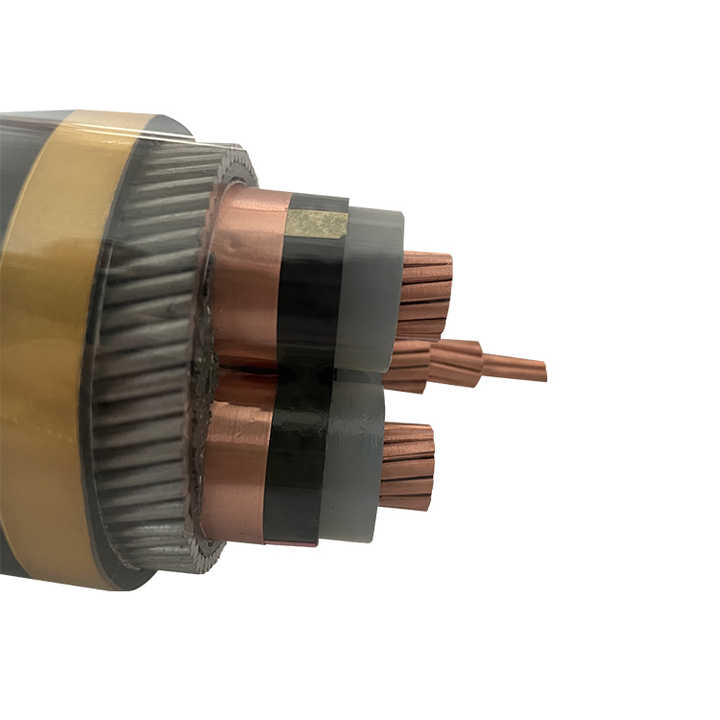 Low Voltage 4 Core XLPE Armoured Power Cable Steel Wire 50mm-95mm ...