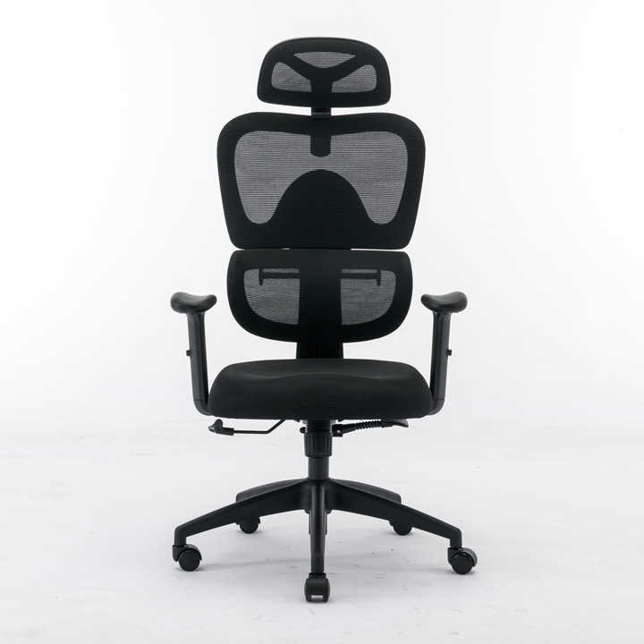 3-Lock Executive Computer Swivel Chair with Tilting Height Adjustment ...