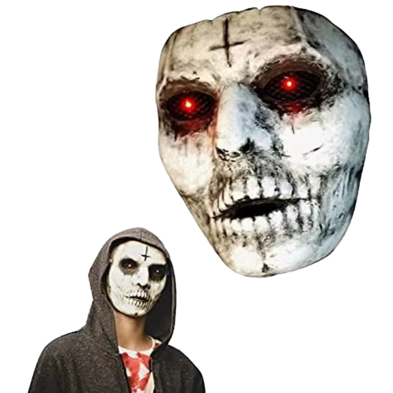 Meiteda Halloween Mom Female Horror Panda Ghostface Cosplay Full Face ...