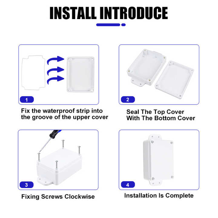 SZOMK Custom Enclosure Electrical Outdoor Junction Box IP66