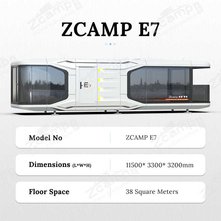 Zcamp E7 Capsule Hotel Room Wholesale Modern Luxury Hotel Prefab House ...