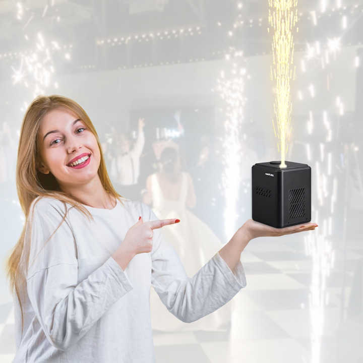 350W Stage Effect Fire MINI Cold Spark Flame Electronic Fireworks for ...