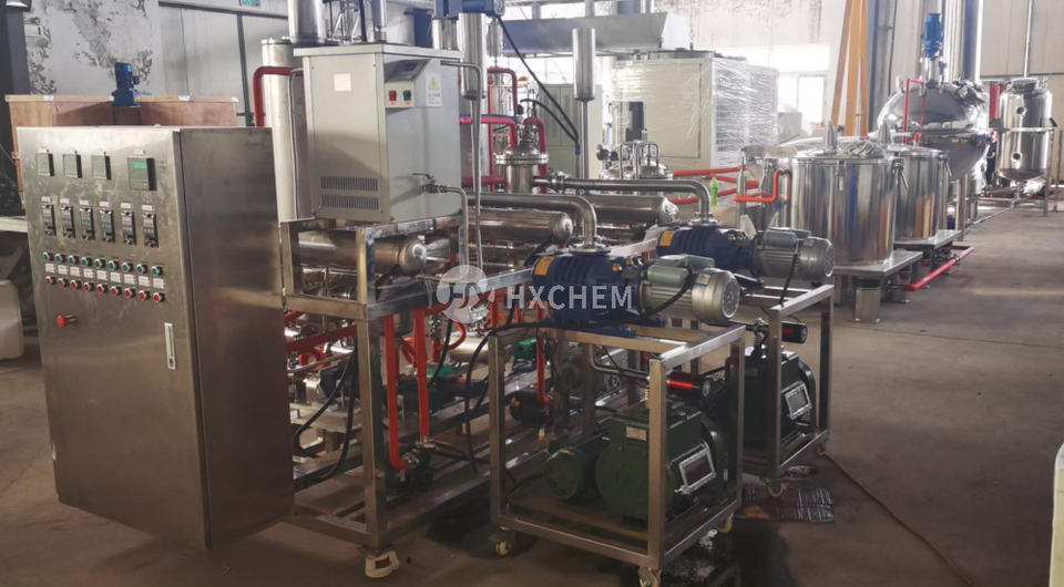 bibo 2-Stage Stainless Steel Wiped Film Short Path Distillation Machine ...