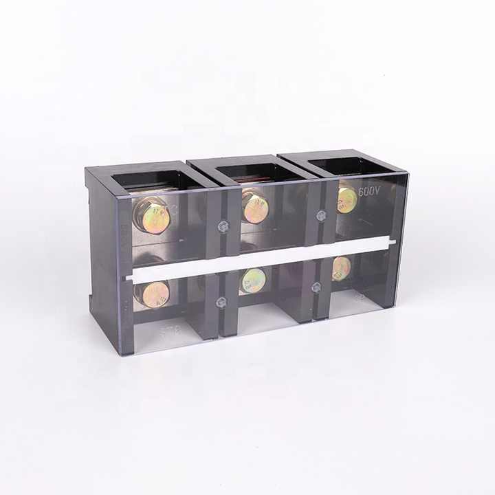 KEERTE TC 8003 Terminal Block - 3 Pole, 800A, 600V Copper