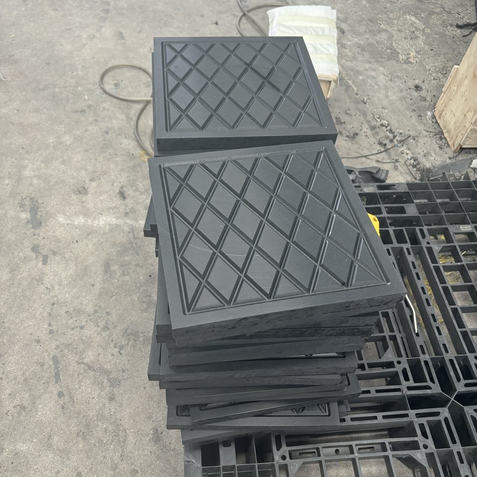 100% Virgin UHMWPE Outrigger Pads Crane Support Pad Jack Stabilizer Pad ...
