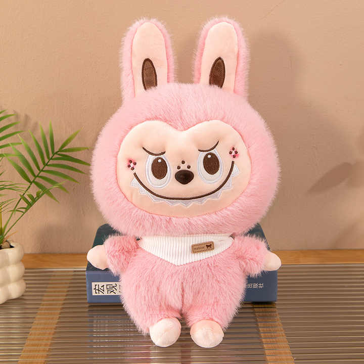 2024 New Labubu Macaron POPS MARTed Doll Soft Stuffed Labubu Monster ...