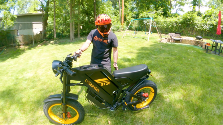 Coswheel GT20 Without Battery Fast Fat Tire Electric Bike Factory ...