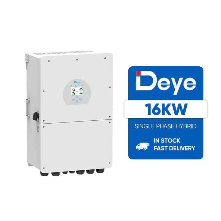 Deye Hybrid Solar Inverter 3 Phase 12Kw 5Kw 6Kw 8Kw 10Kw 16Kw 20Kw Low Voltage DC AC Power Pure ...