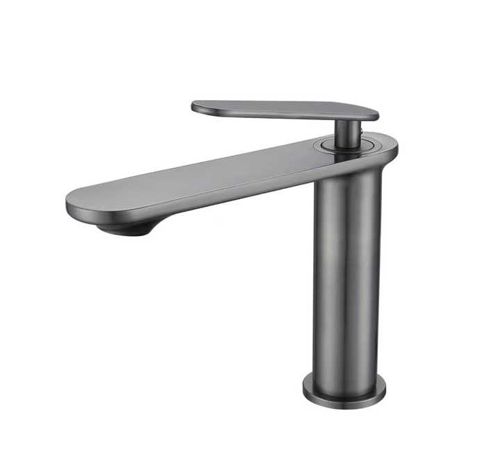 Modern Single-Hole Stainless Steel Chrome Single Handle Basin Faucet ...