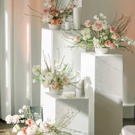Pedestal Cylinder Column Dessert plinth Metal Display Plinth Cake Stand ...