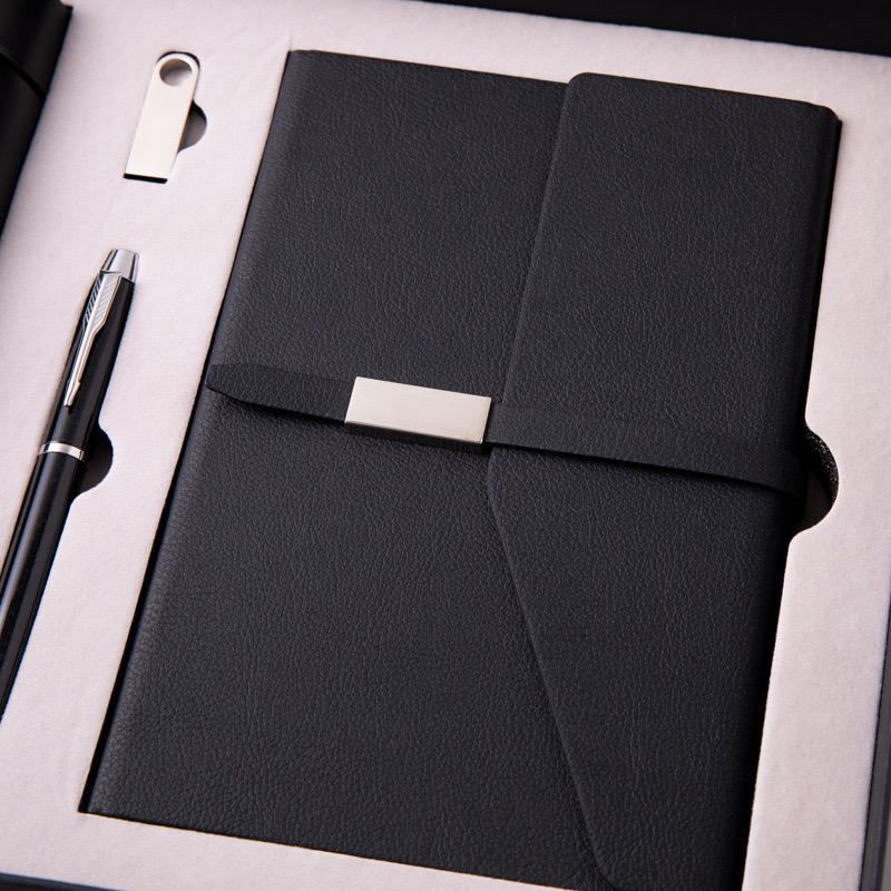 IStapromo Gifts Luxury PU Leather Notebook Journal A5 Notebook Gift Set ...