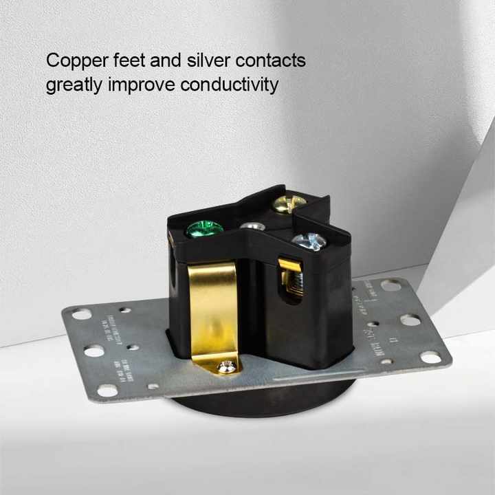 3 AC Outlet 125V/30A Metal Twist Lock Power Socket with NFC US Plug ...