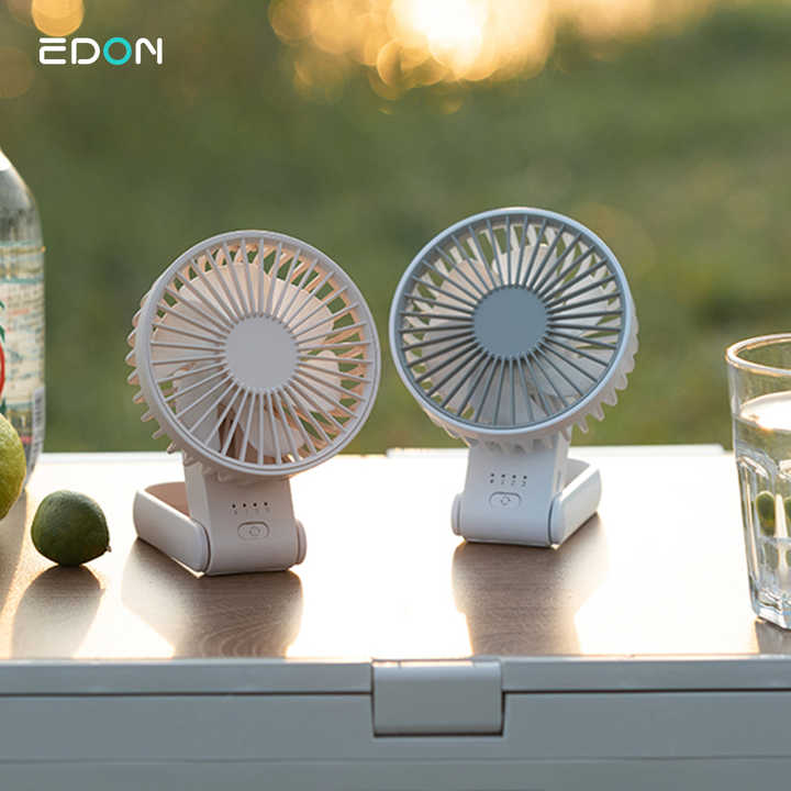 EDON OEM multifuncional mini bonito permanente ar condicionado Fold fã ...