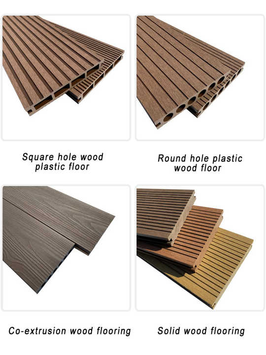 Non-slip Capped Composite Decking Overstock Wpc Outdoor Flooring 3d Deep Embossed Composite Diy ...