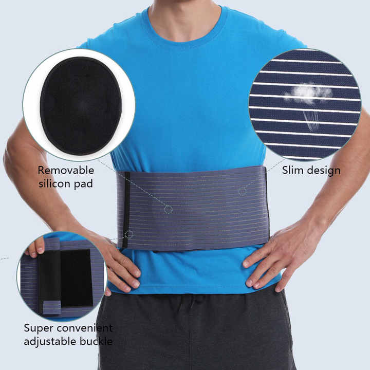 Belly Button Navel Belt - Hernia Support Truss Abdominal Binder