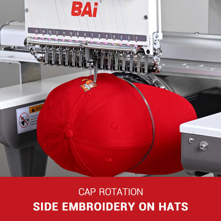 Bai Industrial 15 Needles Embroidery Machine for Home Use