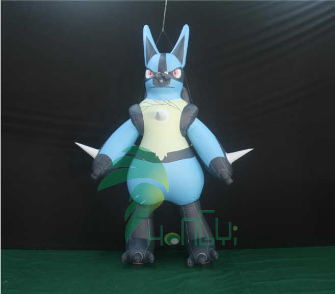 Hongyi Inflatable Custom Lucario Costume - Double Layer Suits SPH