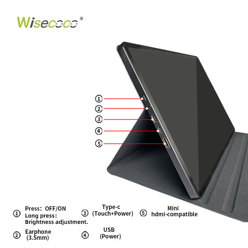 11 Inch Portable Monitor FHD 1728*2368 High Resolution USB-C Laptop ...