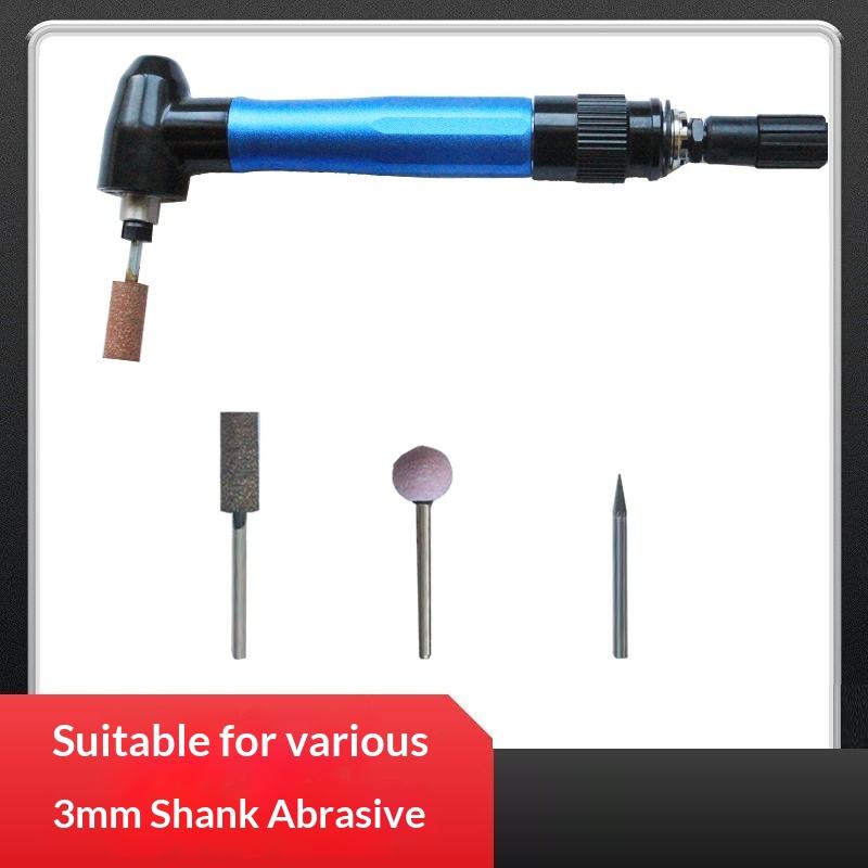 Right Angle Deep Hole Deburring Grinder 90 Degree 115 Degree Pneumatic ...