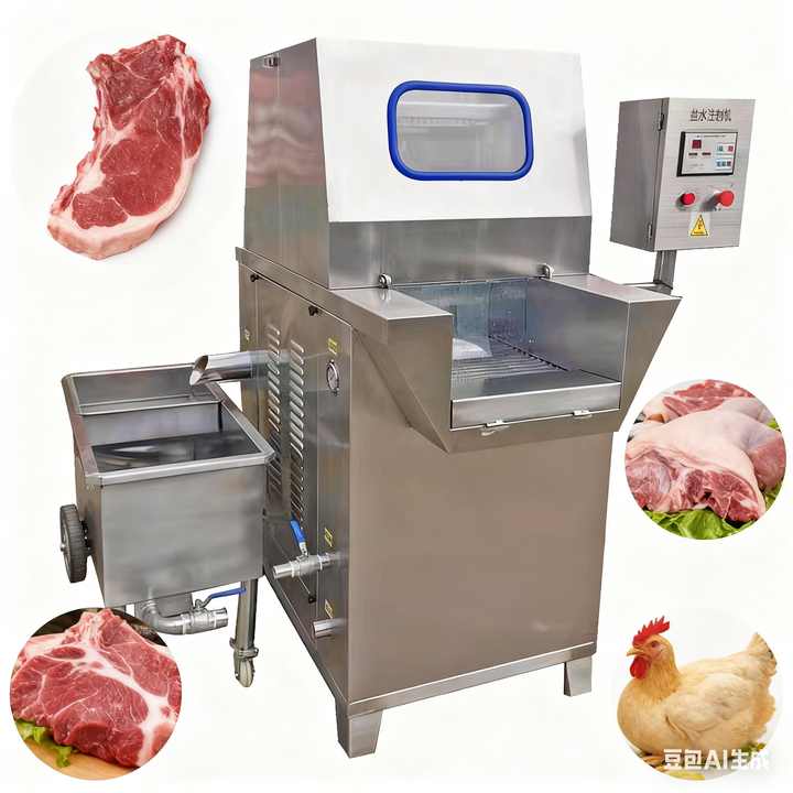 Commercial Meat Pickle Injection Machine With Pork Marinade Injector ...