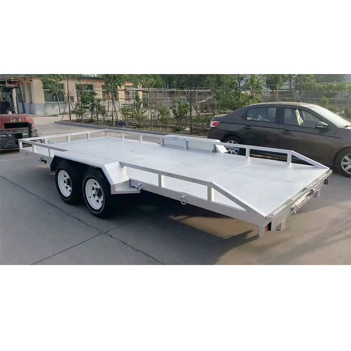 3.5 Ton tandem Trailer Mini Excavator Trailer Aluminum Car Trailer ...