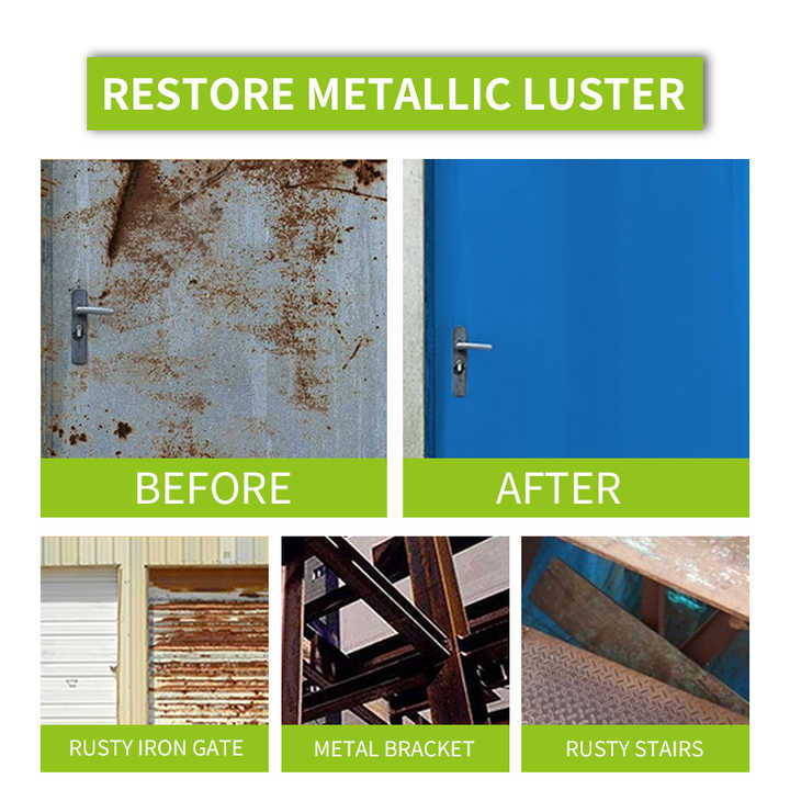 Matte 2-in-1 Rust Converter & Metal Primer, Rust Converter for Metal ...