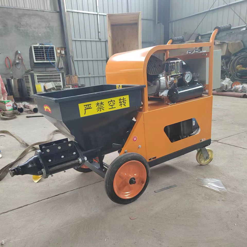 Electric Plaster Spraying Machine Cement Mortar Spraying Machine ...