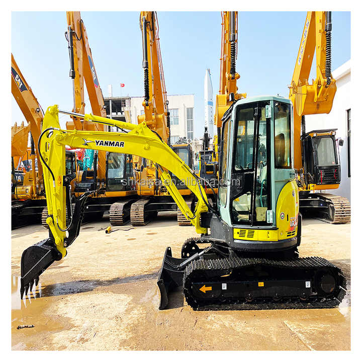 Used YANMAR 55 Mini Excavator for Small Scale Construction Second Hand ...
