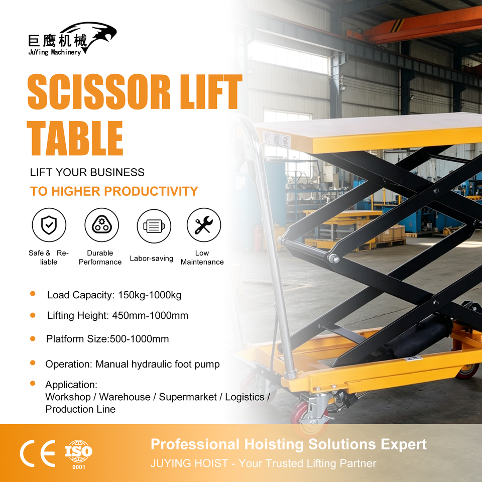 Heavy-Duty Lift Tables Hydraulic Scissor and Hydraulic Scissor Lift ...