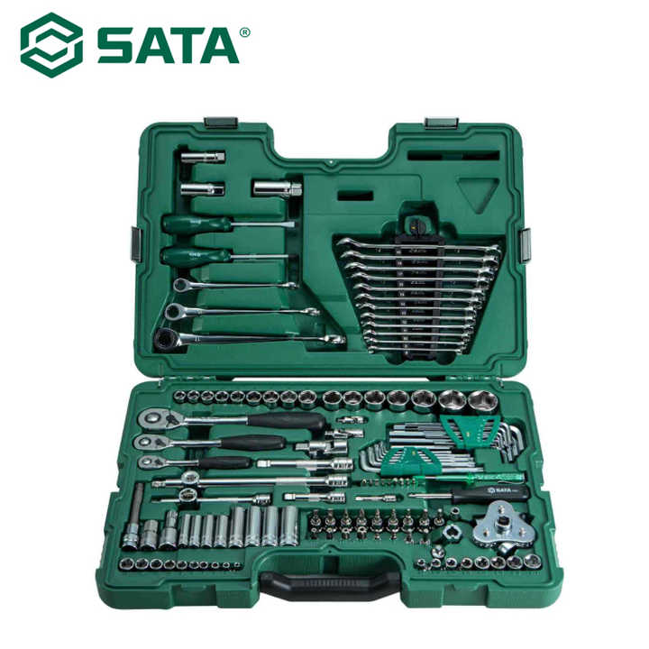 SATA 09014G Tool Set - 128pc Precision for Professional Use