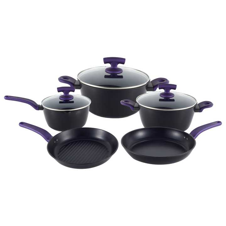 Life Smile Cookware Set - Non Stick, Sustainable, and Versatile