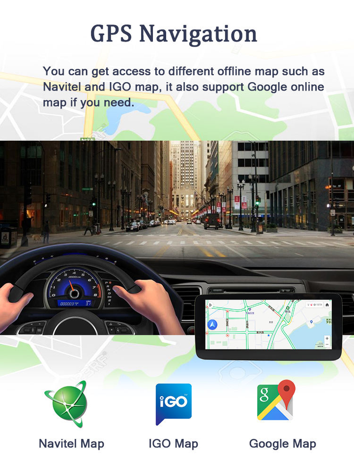 Navivox 10.25" Android 10 Car DVD player WIFI Wireless Carplay 4+64G navigation GPS MTK for BMW ...