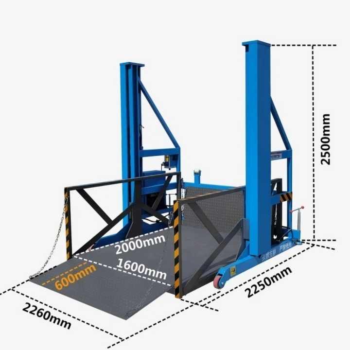 A New 3-Ton Portable Hydraulic Mobile Loading and Unloading Platform With Ce Certification ...