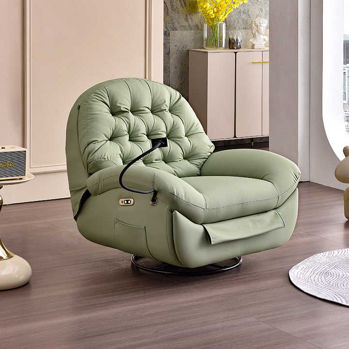 Modern Luxury Living Room Swivel Electric Chairs Lounge Relax Sofa ...