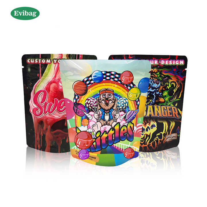 Custom Digital Printed Mylar Bags - Smell Proof Cali Packs