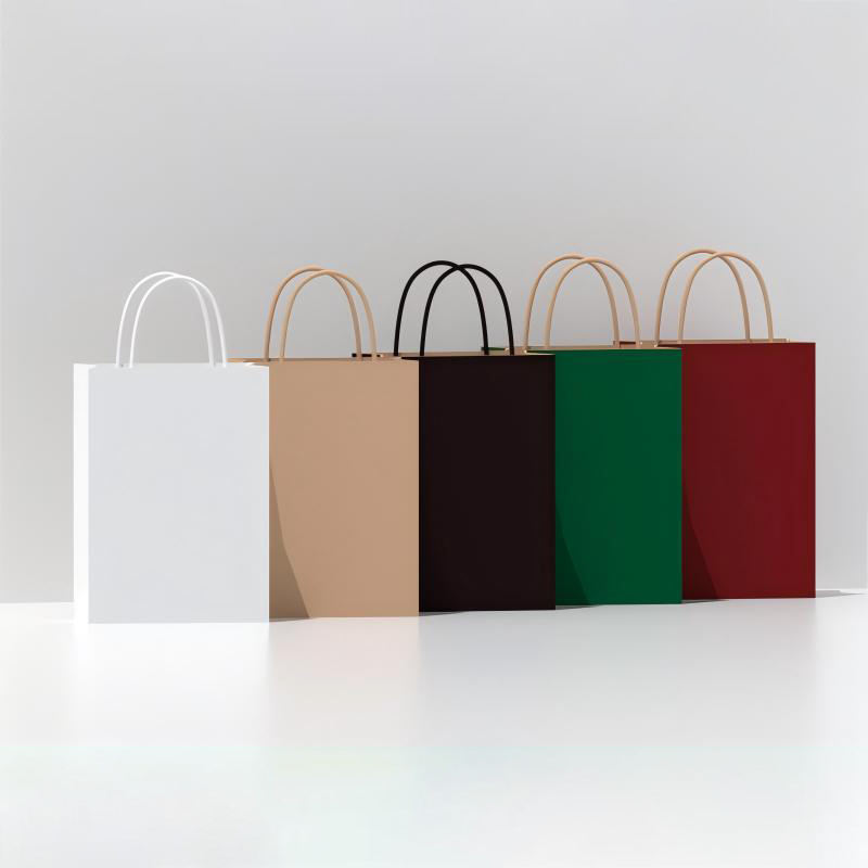 Luxury Custom Takeaway Paper Packaging Gift Bags Shopping Bags Handbags ...