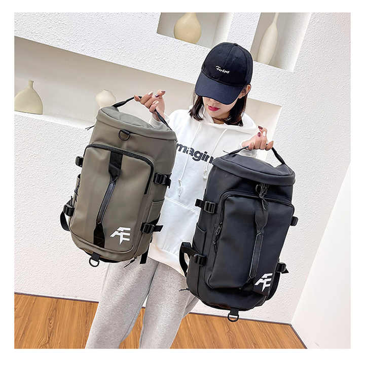 Travel Waterproof Backpack - PU Gym Sports Bag with Logo