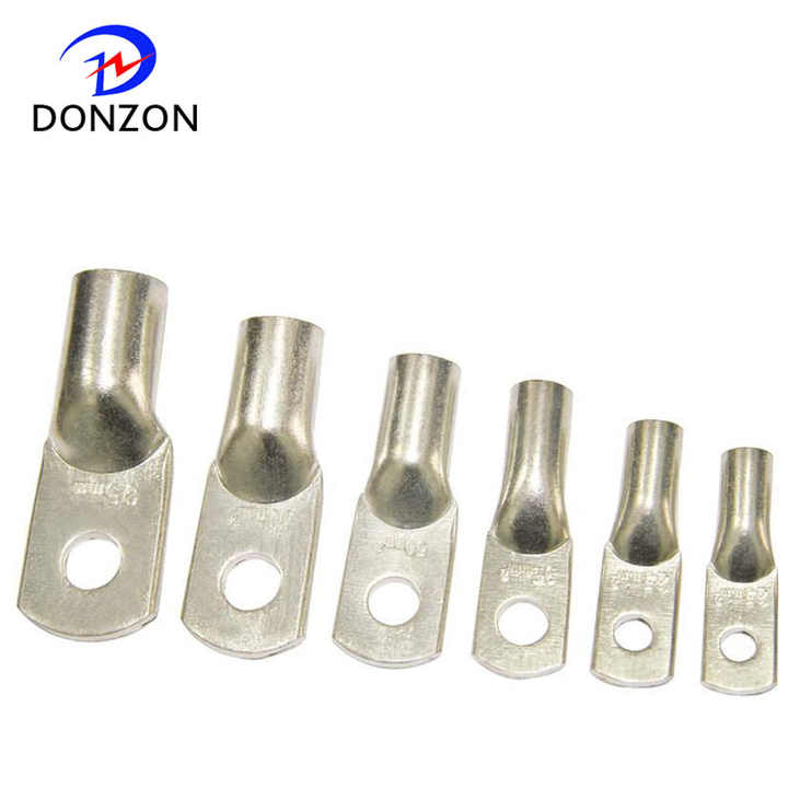 Crimp Type Aluminum Copper Welding Bimetal Cable Terminals / Electrical ...