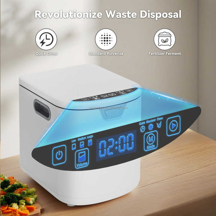 Food Waste Disposal Processor 4L Electric Kitchen Compost Machine for ...
