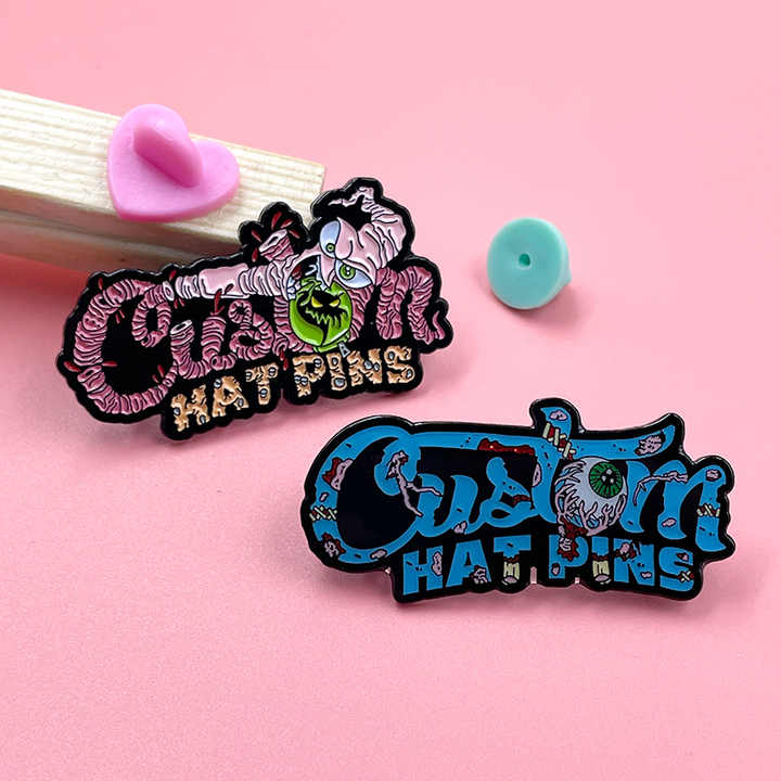 Custom Hat Pins - Metal Logo Badges for Caps & Clothes