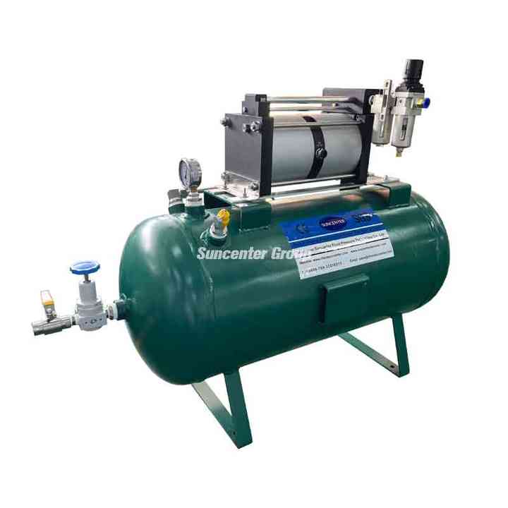 High Pressure Pneumatic Air Booster Pump - 70L Air Tank