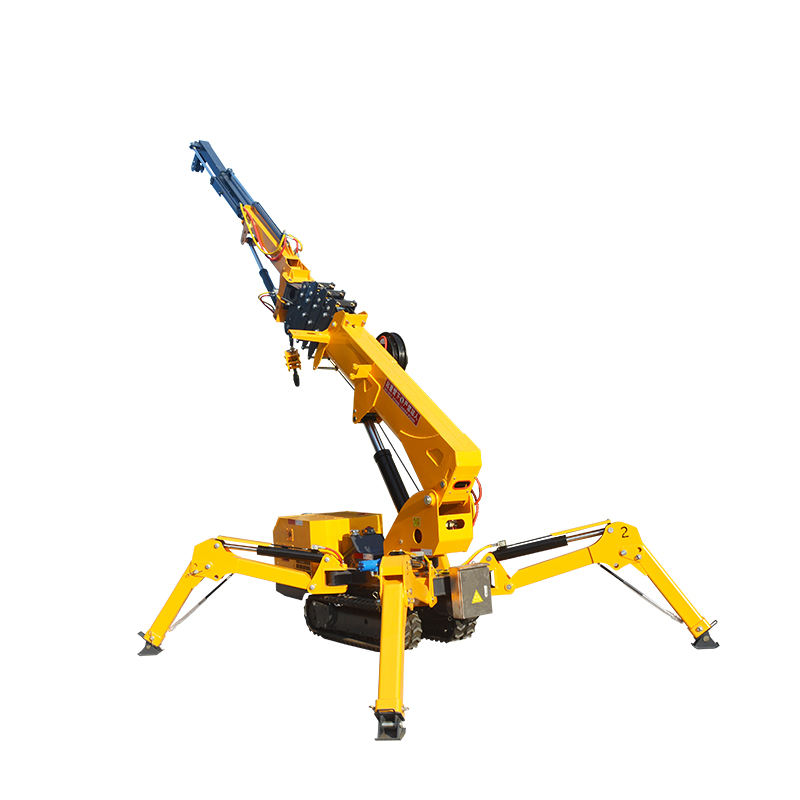 Manufacturer Spider Cranes Telescope 6.5m Mini Spider Crawler Crane 3 ...