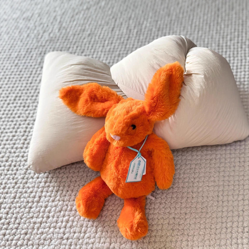 British JE Bonny Rabbit Sweet Defined North American Orange Super Soft ...
