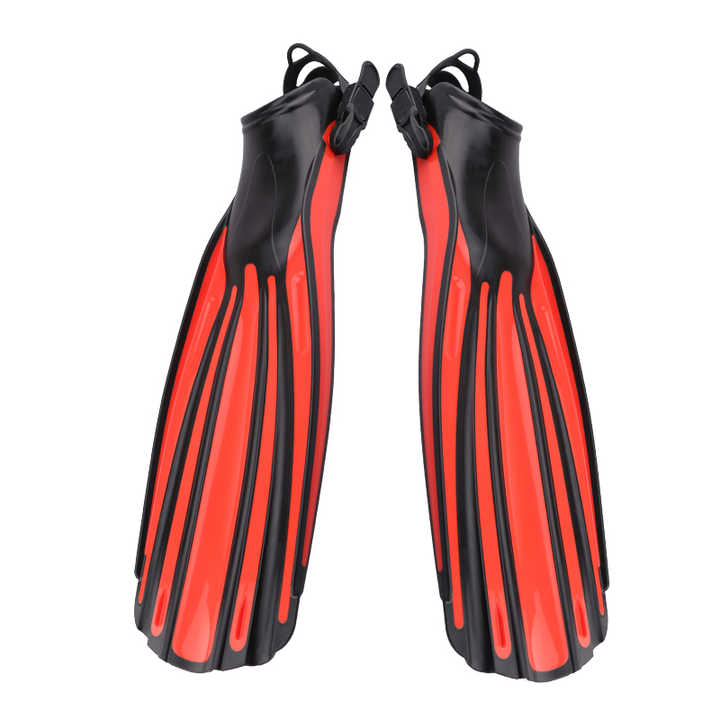 Aloma High Quality TPR Soft Long Blade Diver Flipper Diving Fins Adults ...