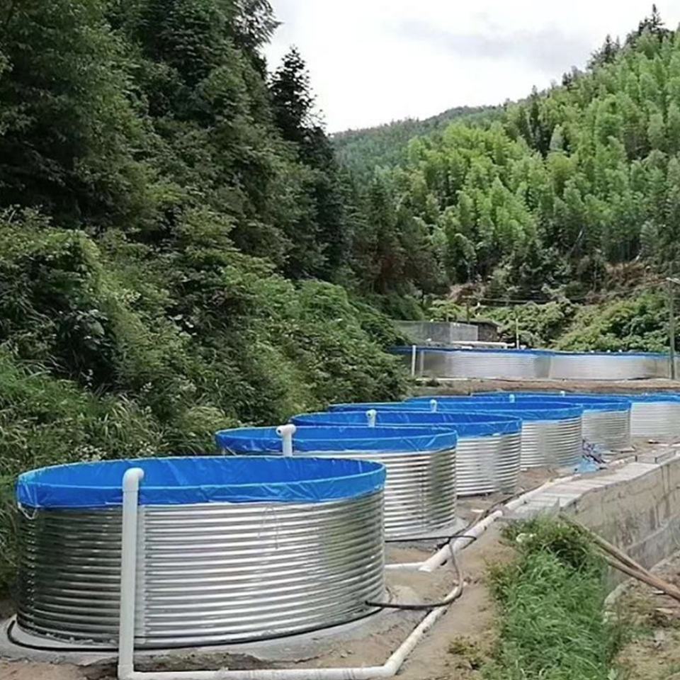 Steel Mesh Water Tank Farming Pond PVC Farm Tarpaulin Tank| Alibaba.com