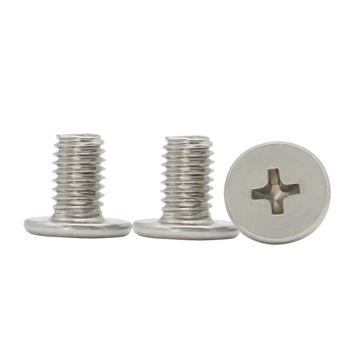 304 Stainless Steel Cross Groove Phillips Flat Head Screws