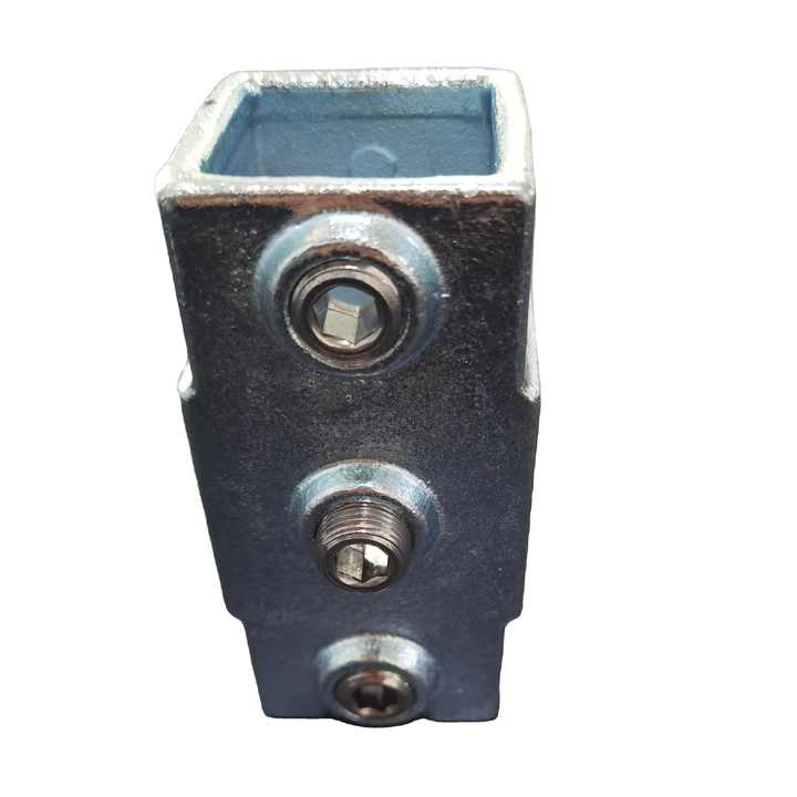 Square Tube Connector Key Clamp Fittings - Adjustable & Durable