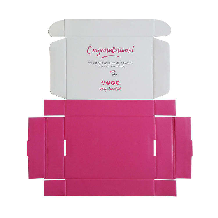 Custom Printed Rigid Boxes with Glossy Lamination & Embossing Logo ...