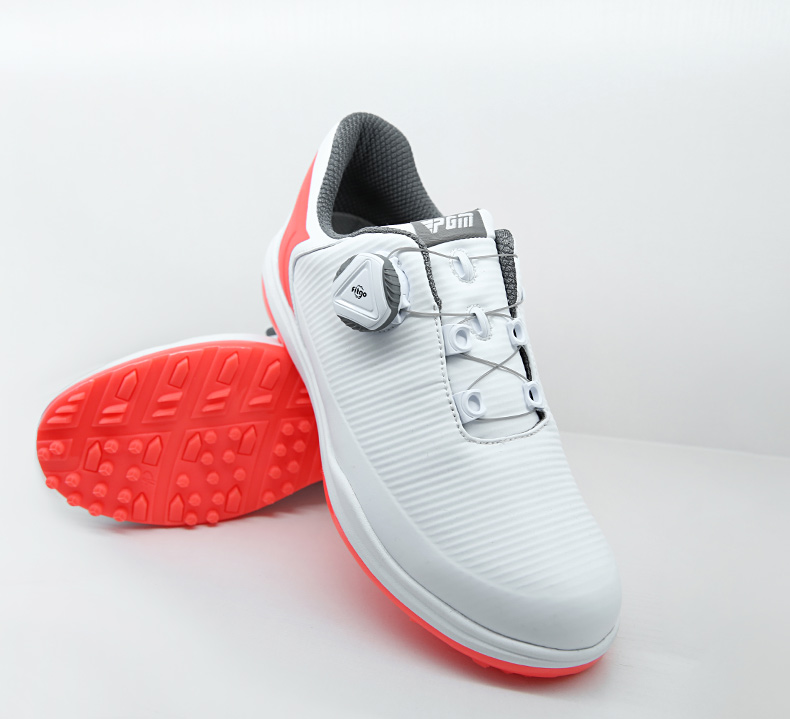 PGM XZ192 women locking non slip golf shoe waterproof lightweight golf ...