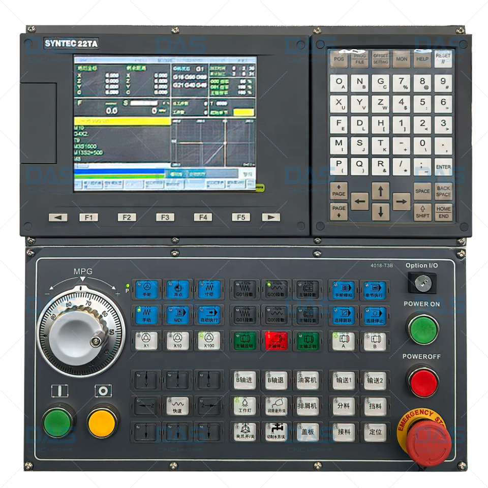 DAS TX1500-10PY Horizontal Slant Bed CNC Lathe with Single Spindle ...